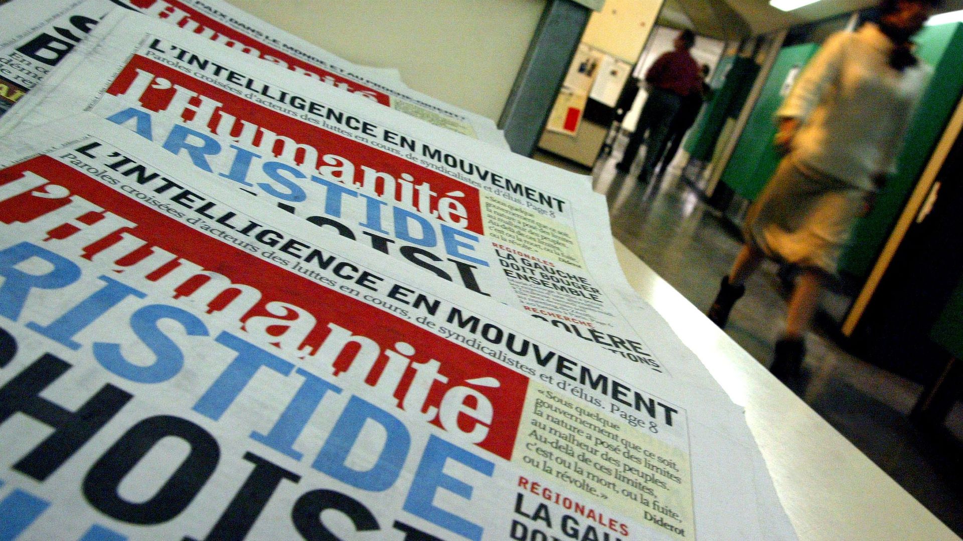 En cessation de paiement, le journal communiste français l'Humanité ...