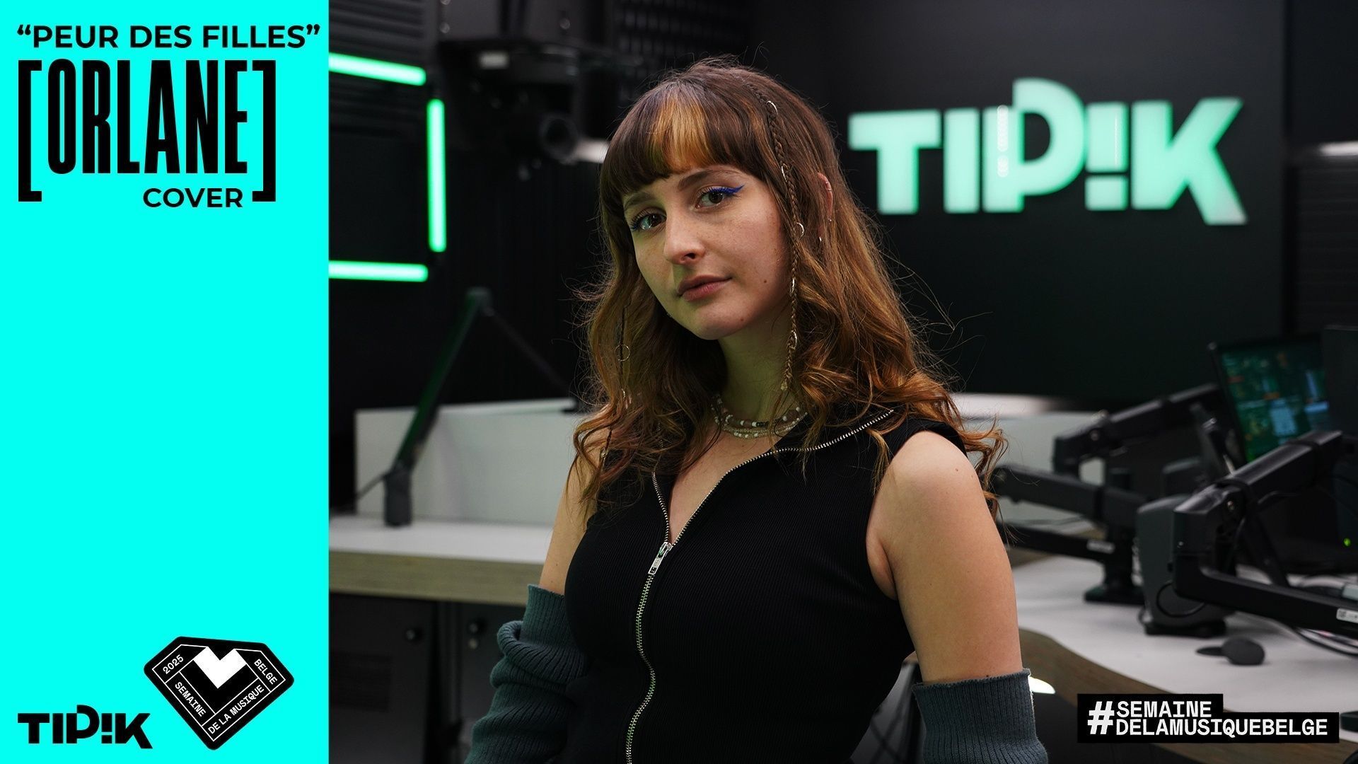 Orlane dévoile les secrets de son premier album et interprète 'Rouge à lèvres' - RTBF Actus