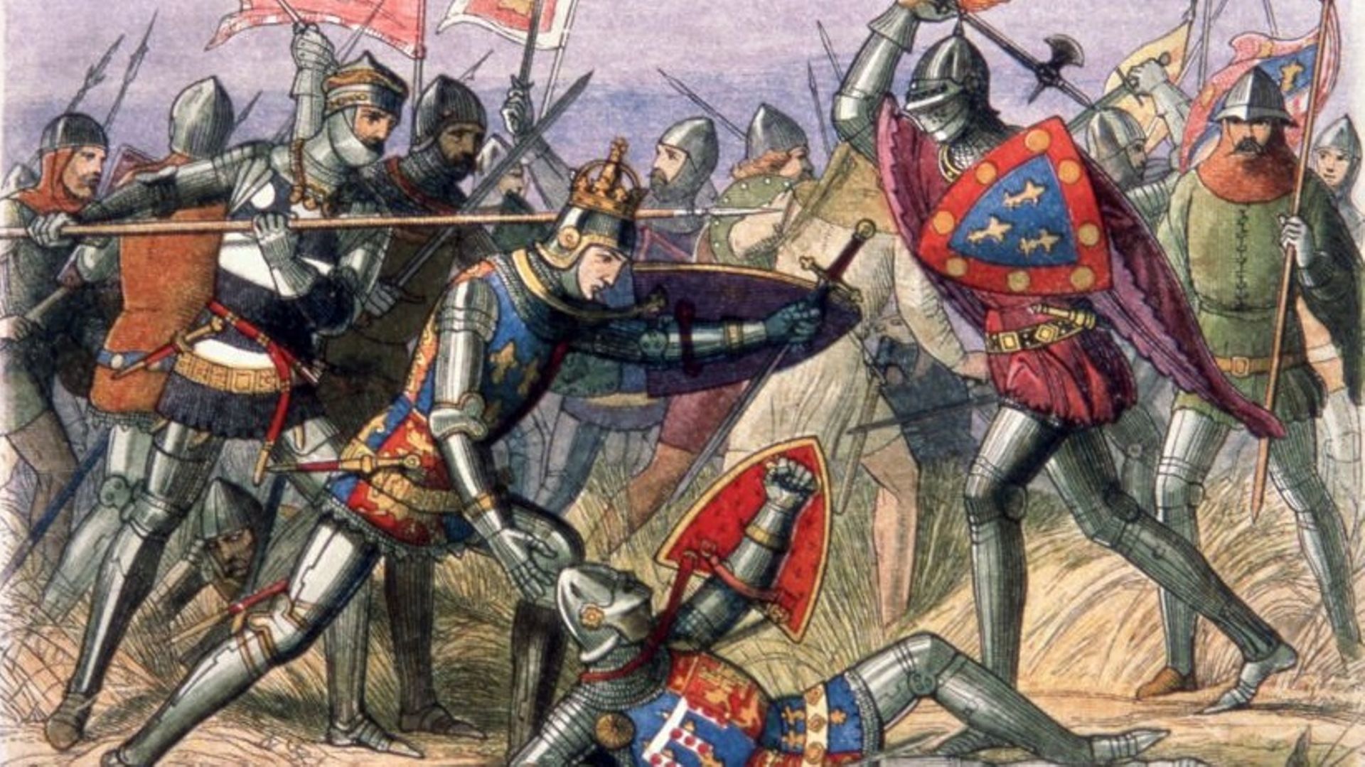 La bataille d'Azincourt en 1415 : le péché d'orgueil de la noblesse ...