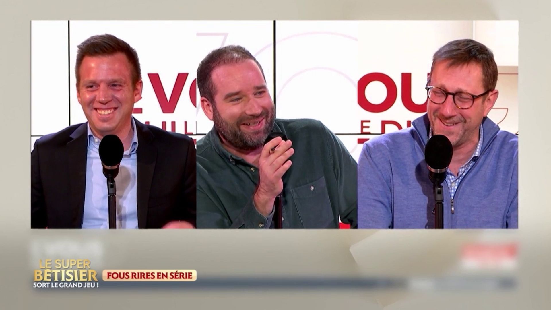 Quand le fou rire surgit en émission, il devient contagieux aussi pour ceux qui regardent - RTBF ...