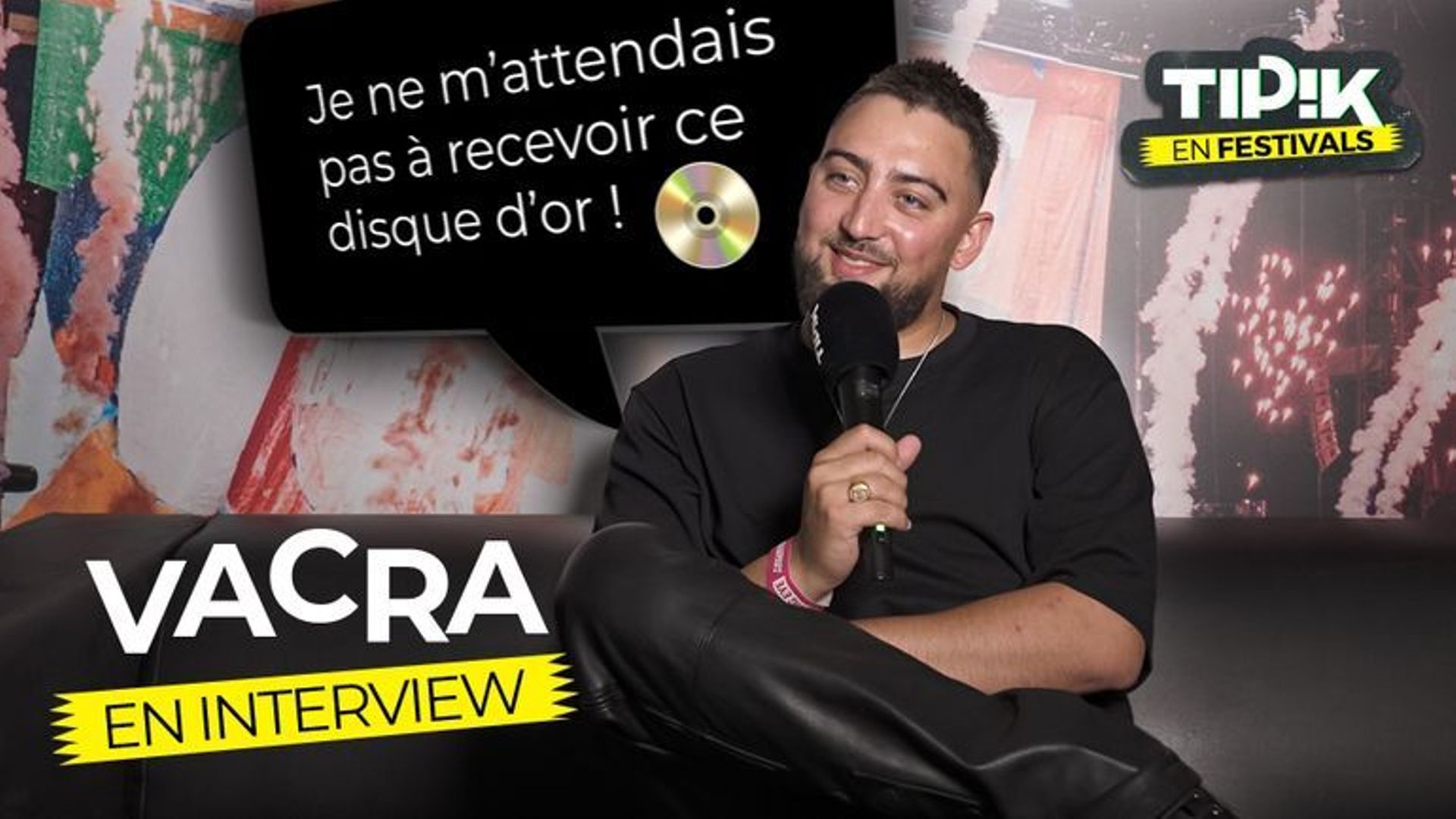 Vacra en interview aux Ardentes : 'Le public belge est incroyable ...
