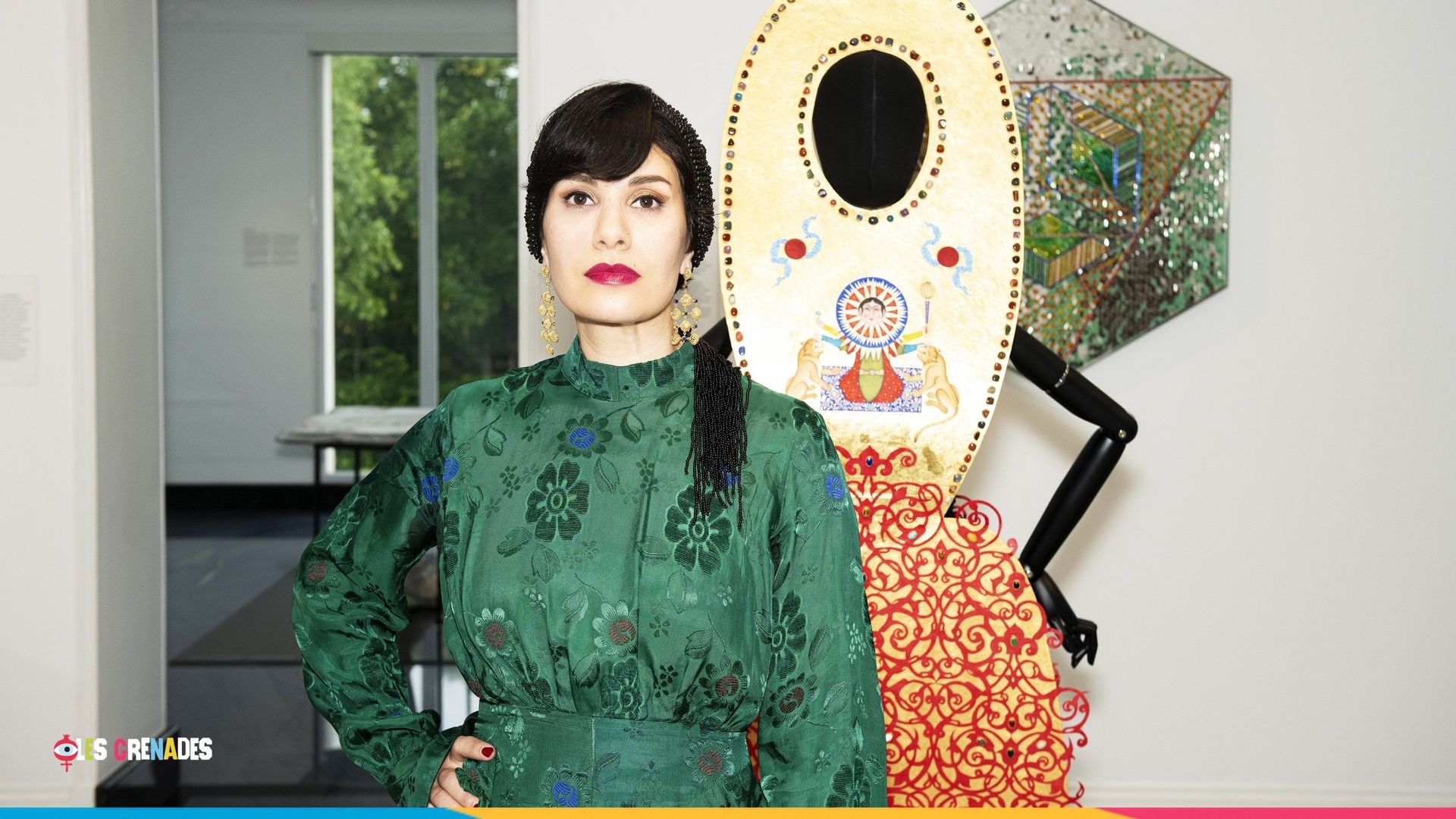 Rada Akbar, l’artiste qui célèbre le matrimoine afghan - RTBF Actus