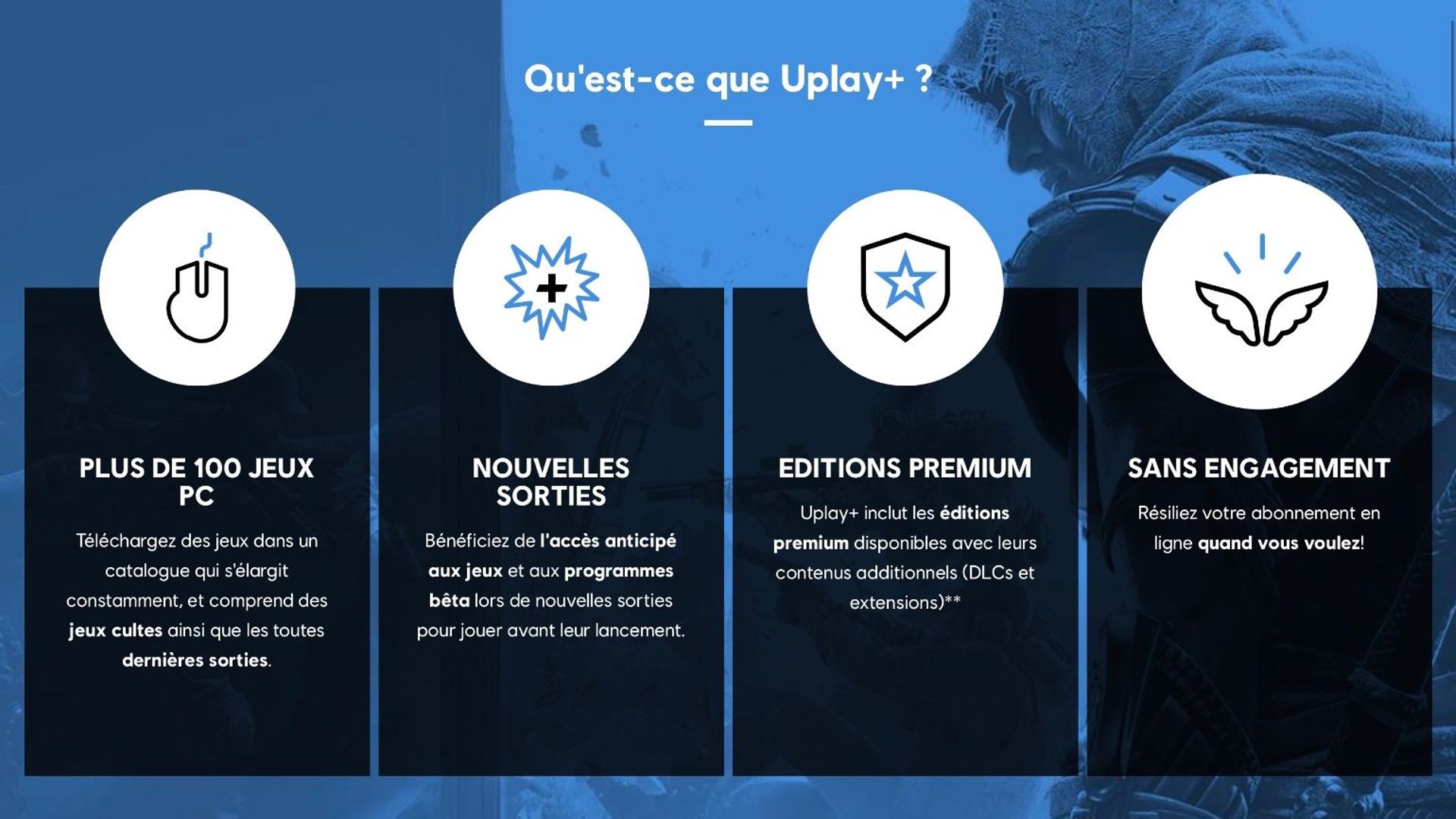 Voici les 108 jeux qui seront disponibles dans l'abonnement Uplay+ de ...