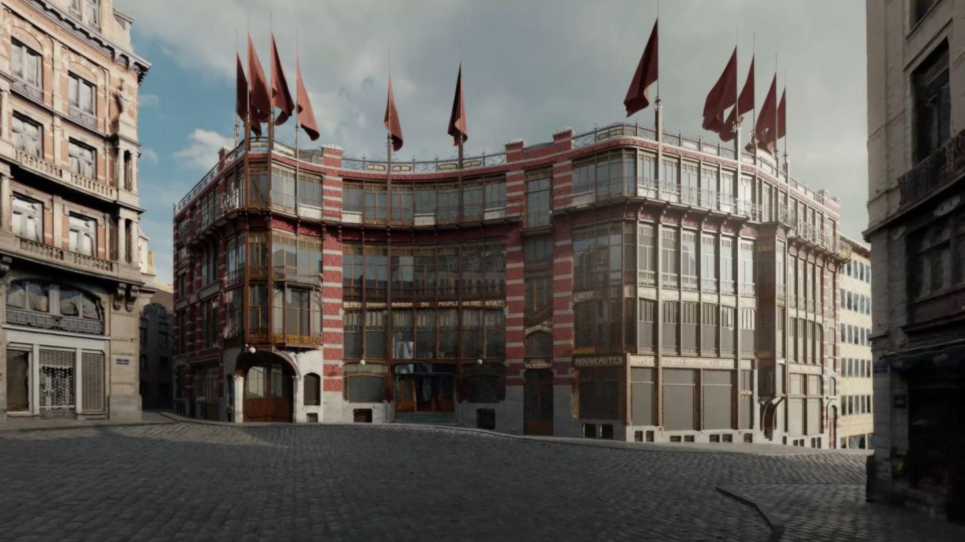 La Maison Saint-Cyr : 'un décor de théâtre' derrière une façade Art ...