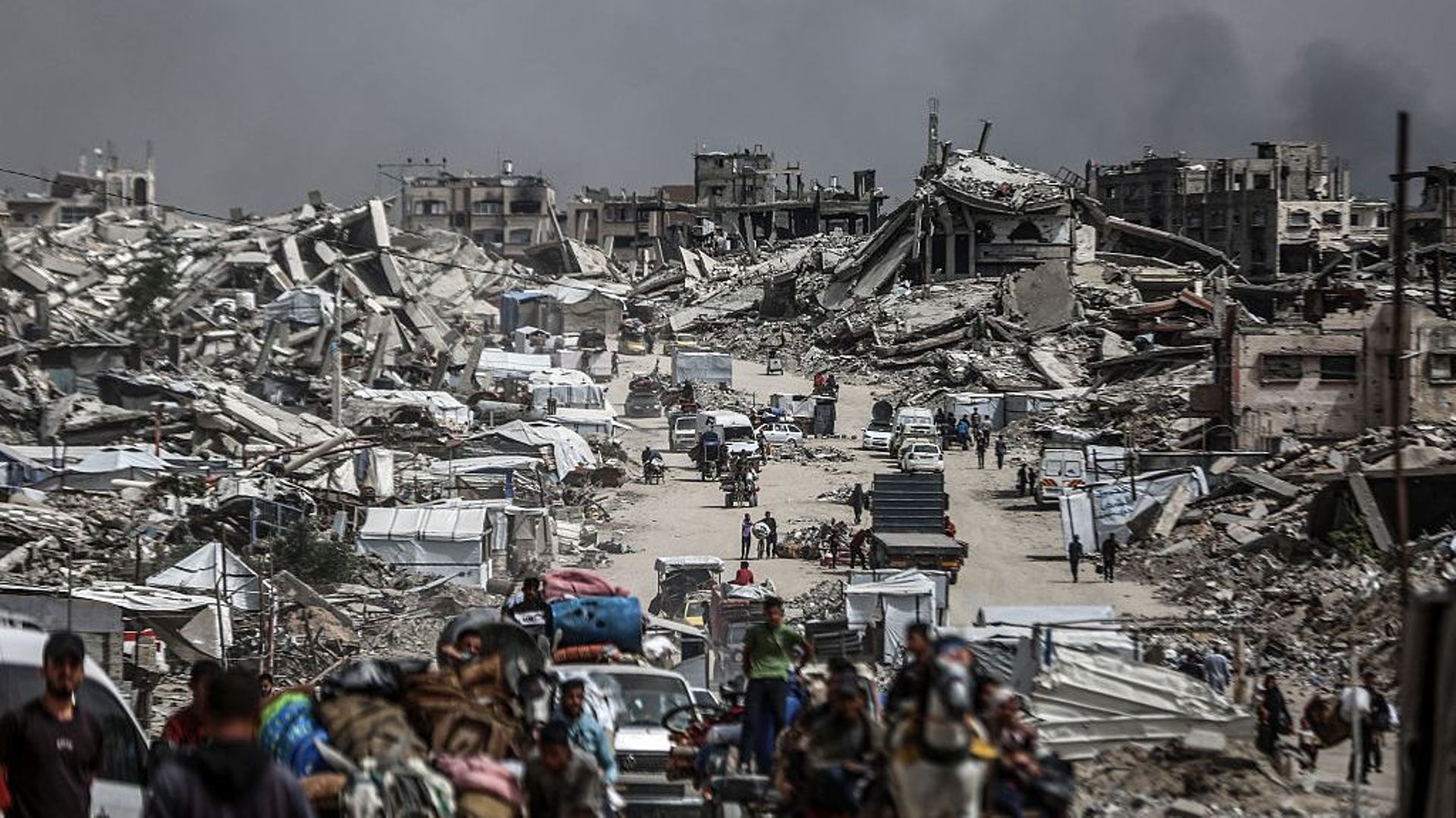 Israël va prendre le contrôle 'de tout le territoire' de la bande de ...