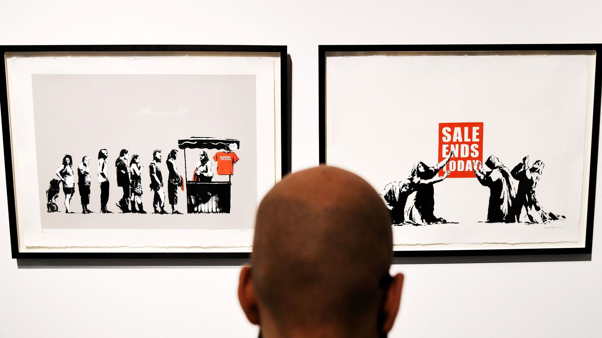 L'exposition 'The Art of Banksy' s'ouvre à Anvers - RTBF Actus