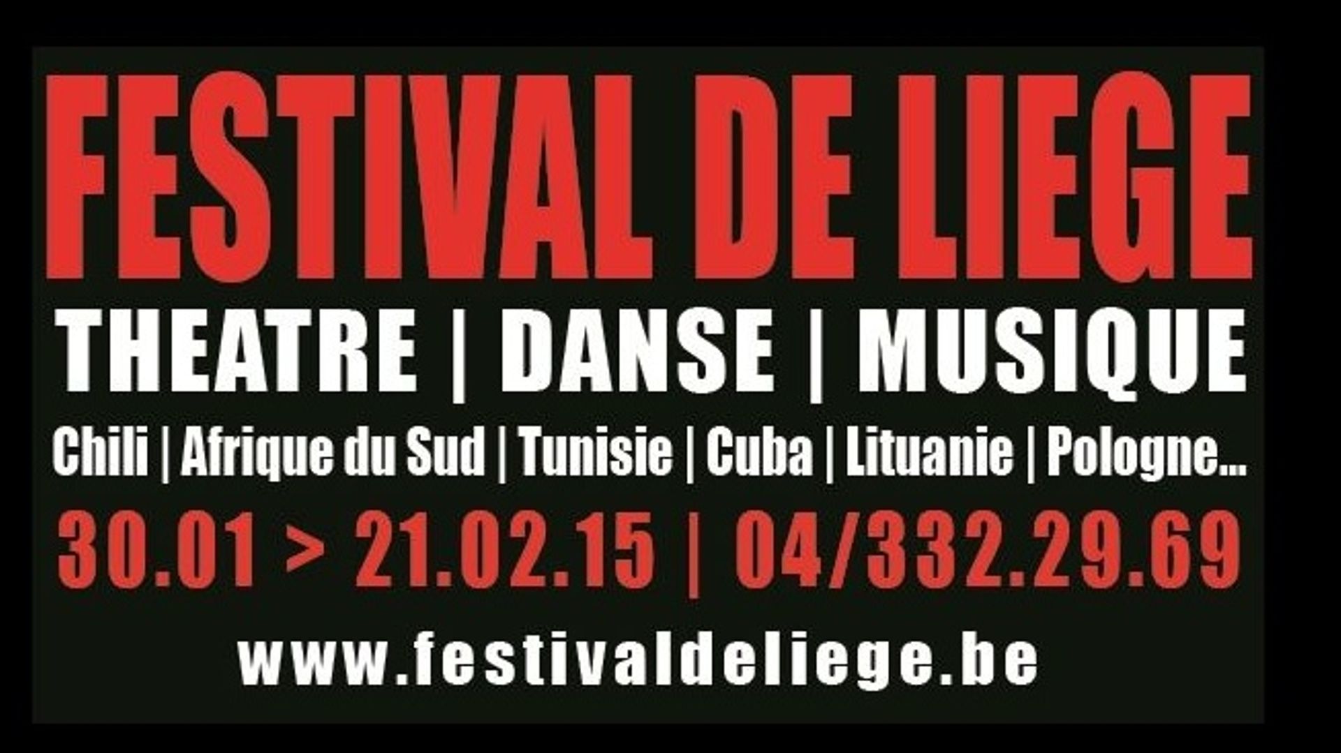 Le Festival de Liège en toute convivialité