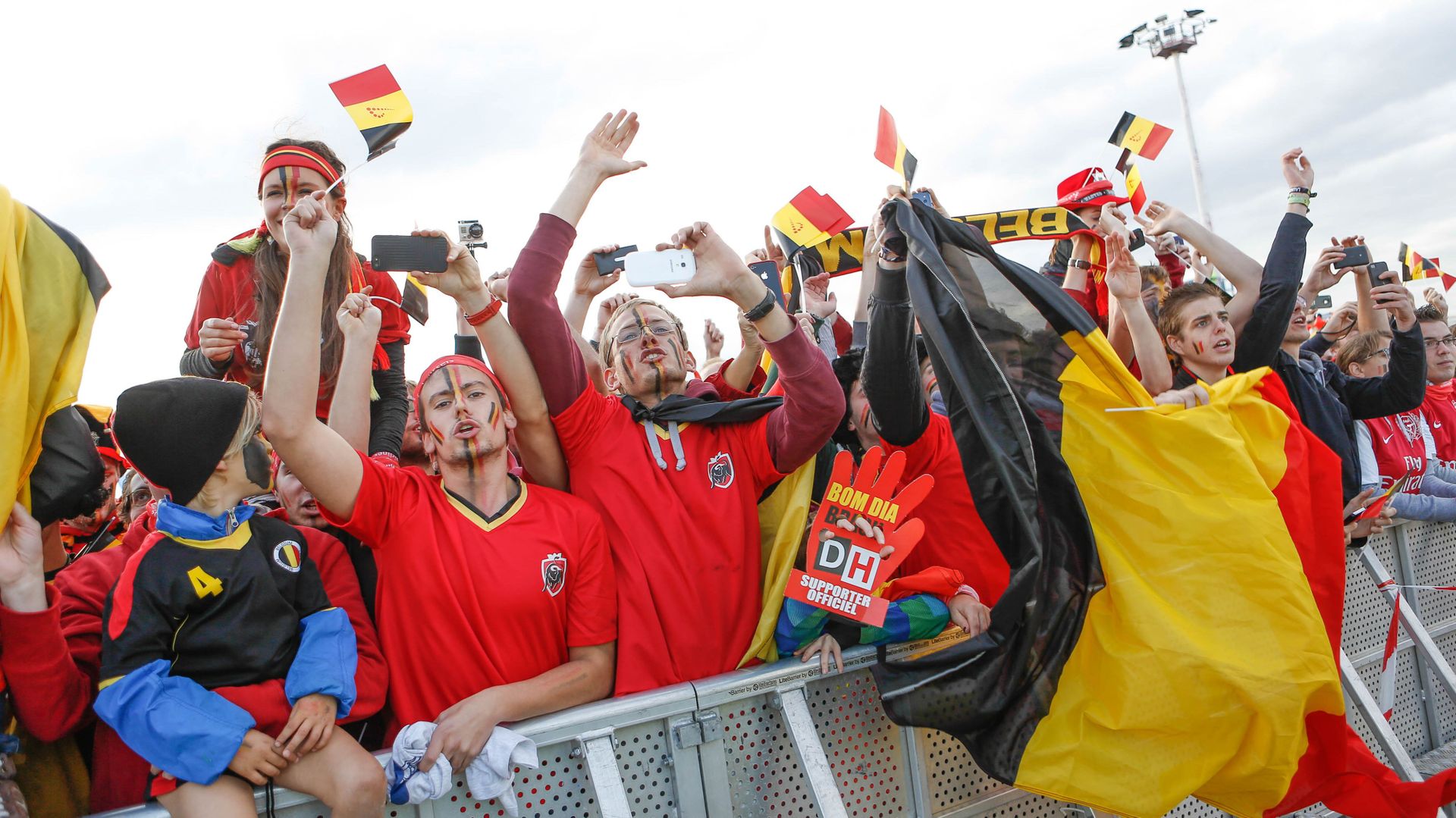 En 1994, Salvatore Adamo chantait un hymne pour les Diables Rouges ...