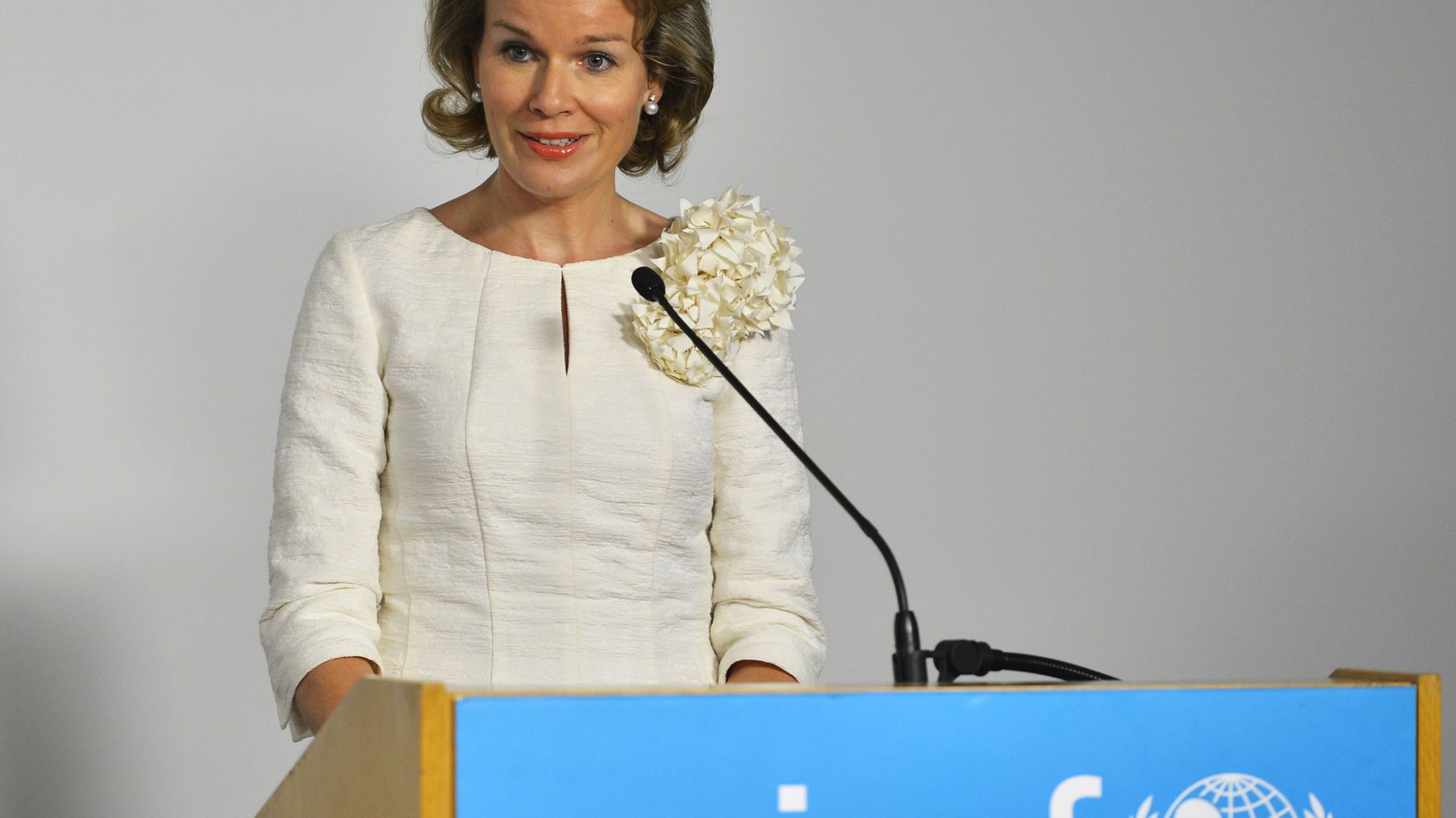La reine Mathilde est à New-York pour soutenir les droits de l'enfant ...