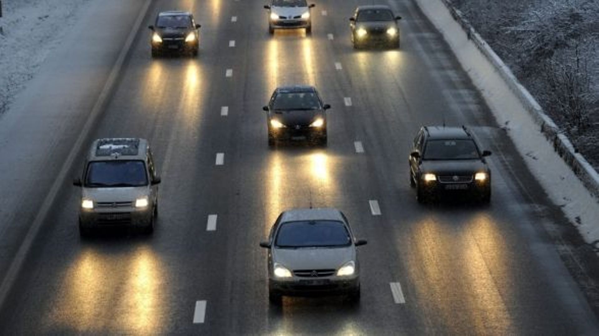 Verglas en provinces de Luxembourg et de Liège