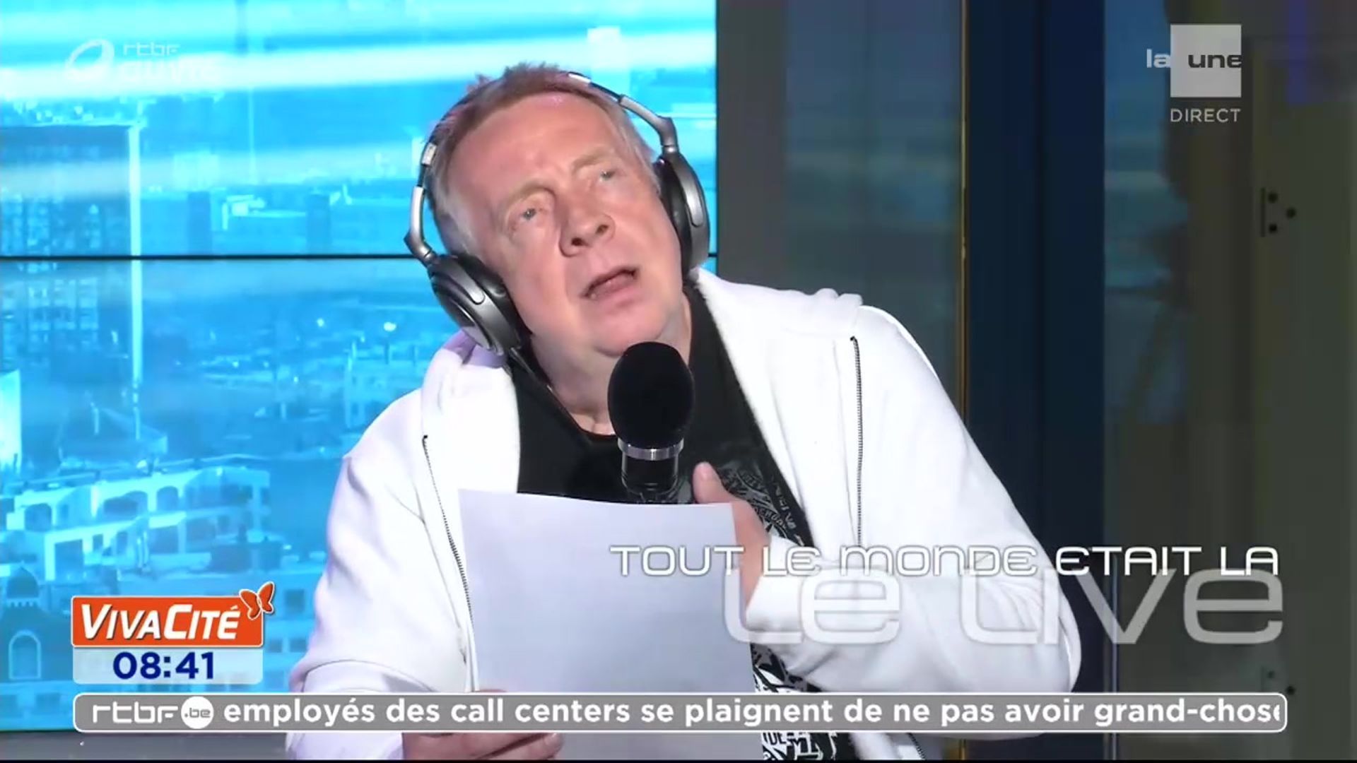 Jean-Luc chante l'histoire de 'Papa l'a dit' - RTBF Actus