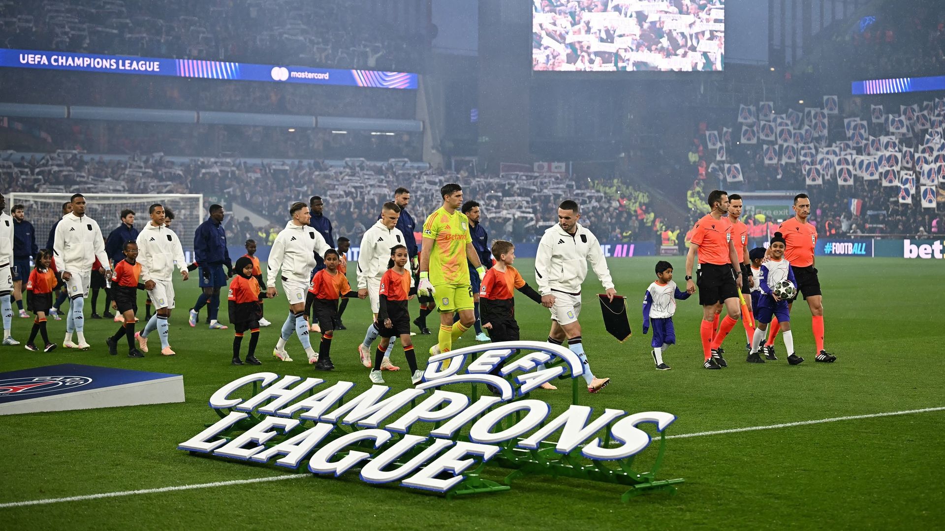 Le PSG efface Aston Villa après un festival de beaux buts, Youri ...