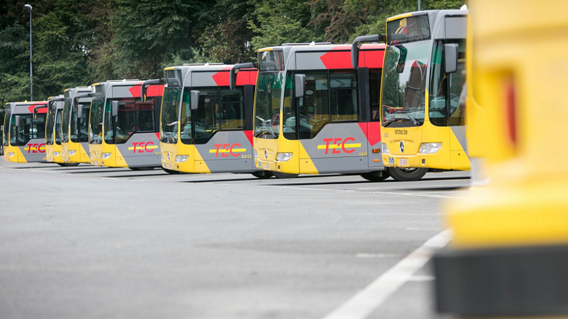 TEC Jemeppe : des bus n'ont pas quittés le dépôt ce matin