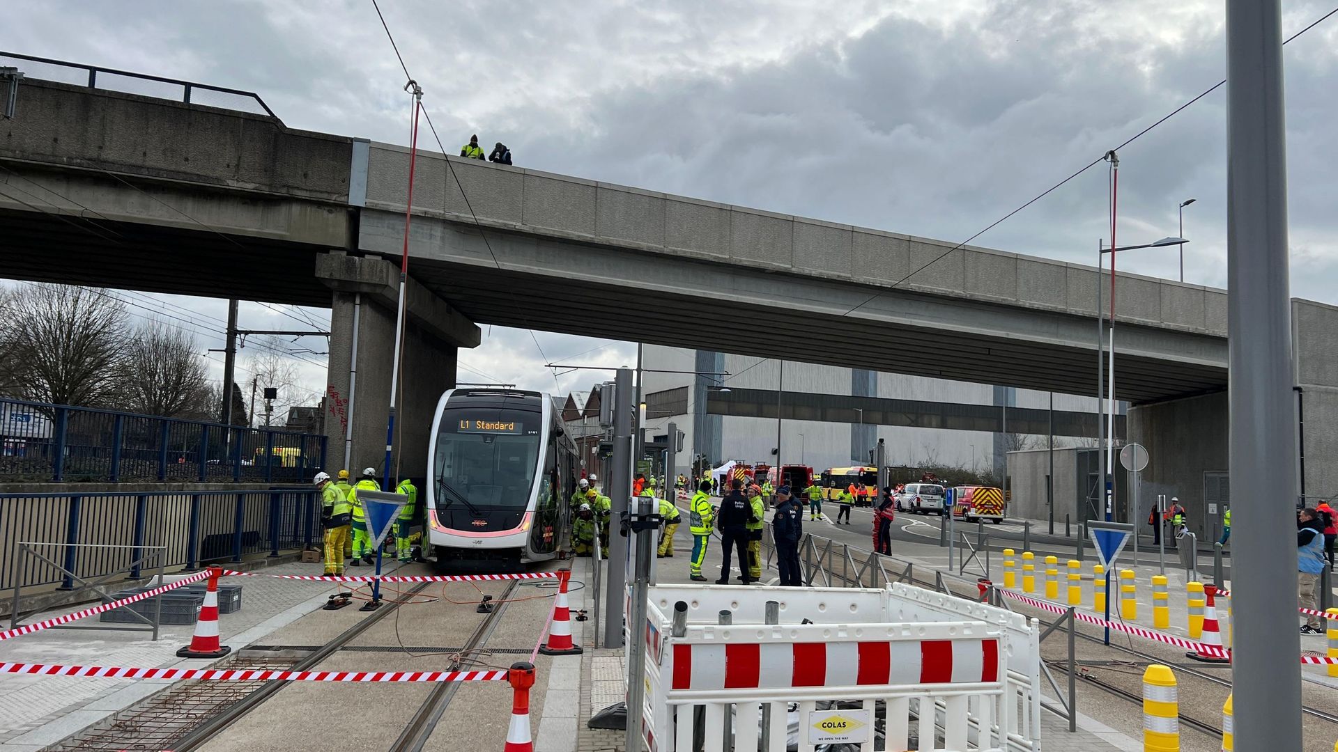 Tram de Liège : un exercice de secours grandeur nature pour tester le ...