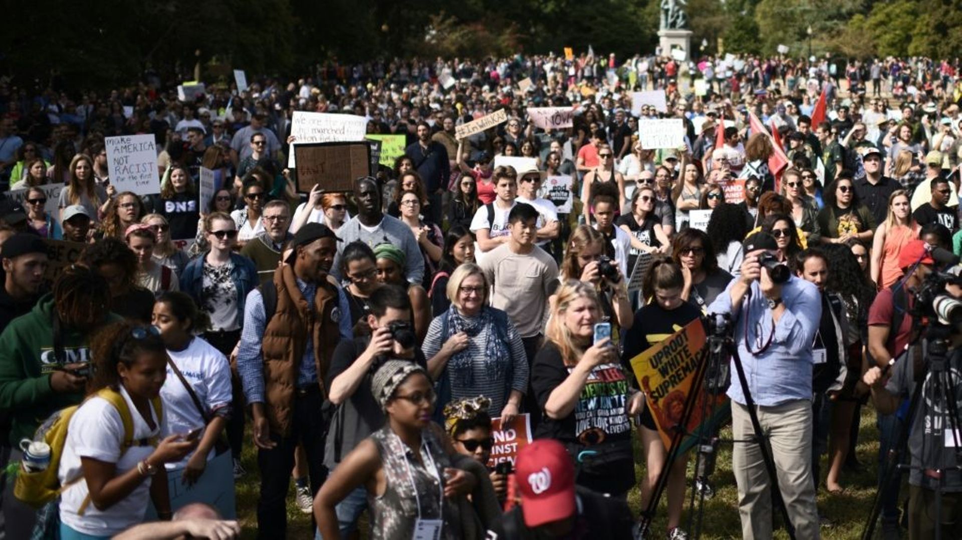 Manifestation à Washington pour une plus grande justice raciale - RTBF ...