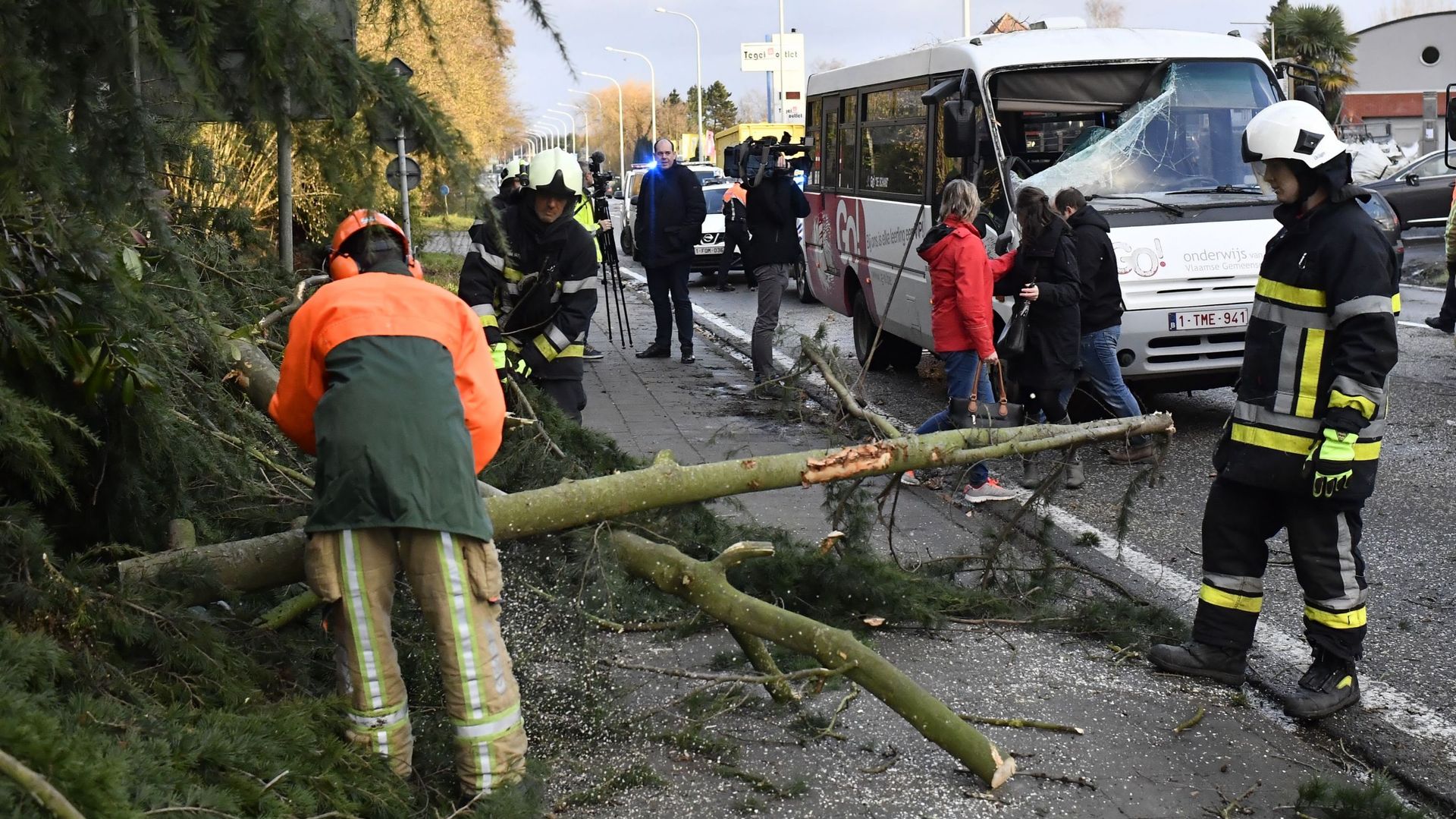 Intempéries: une bonne partie de la Belgique touchée (images) - RTBF Actus