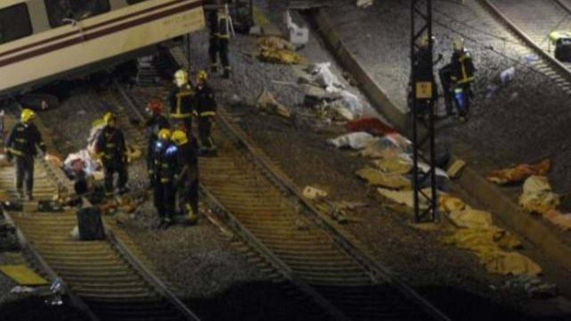Déraillement train en Espagne - Pas d'informations sur d'éventuels ...