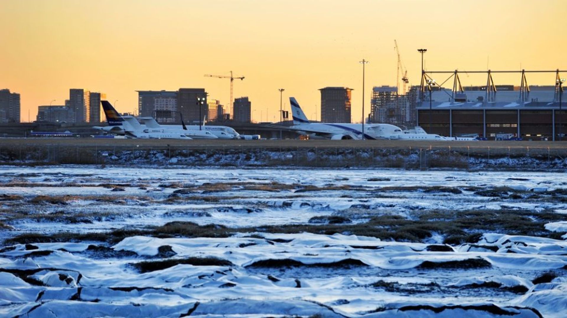 Du froid polaire alors qu'on nous parle de 'réchauffement' climatique ...