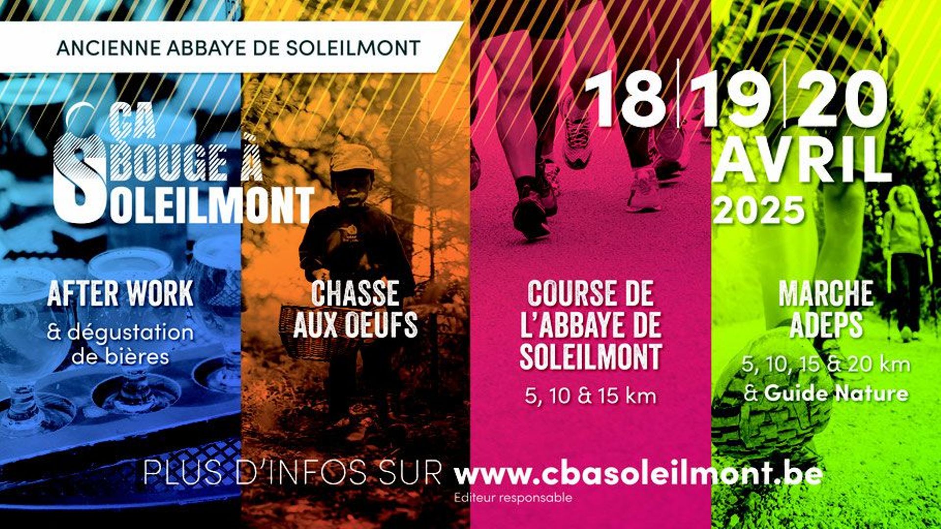 Les activités du week-end du 18 au 20 avril en Wallonie et à Bruxelles ...
