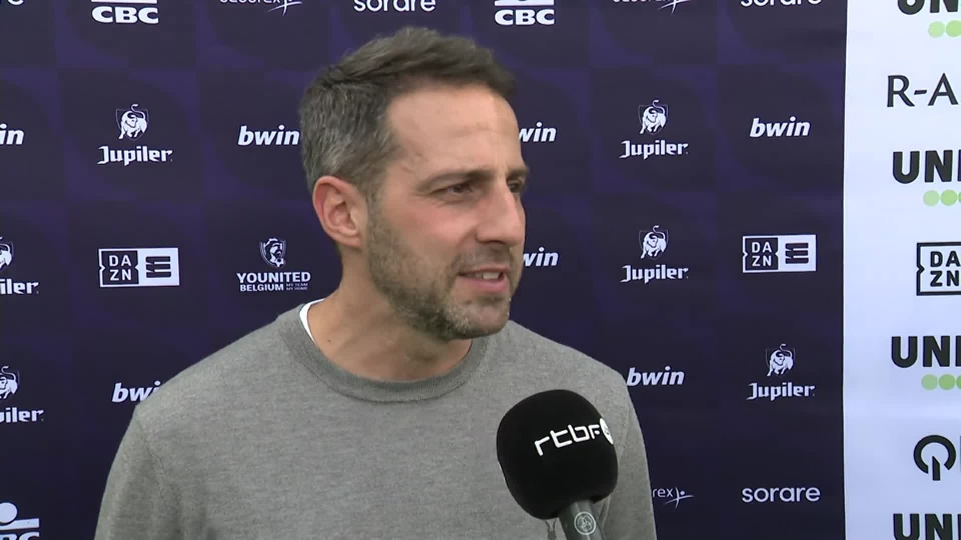 Yannick Ferrera et les progrès du RWDM : 'On a gagné plus sur le plan ...