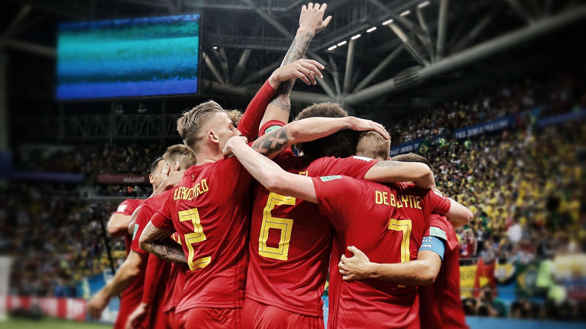 Revivez les 16 buts du fantastique parcours des Diables Rouges au ...