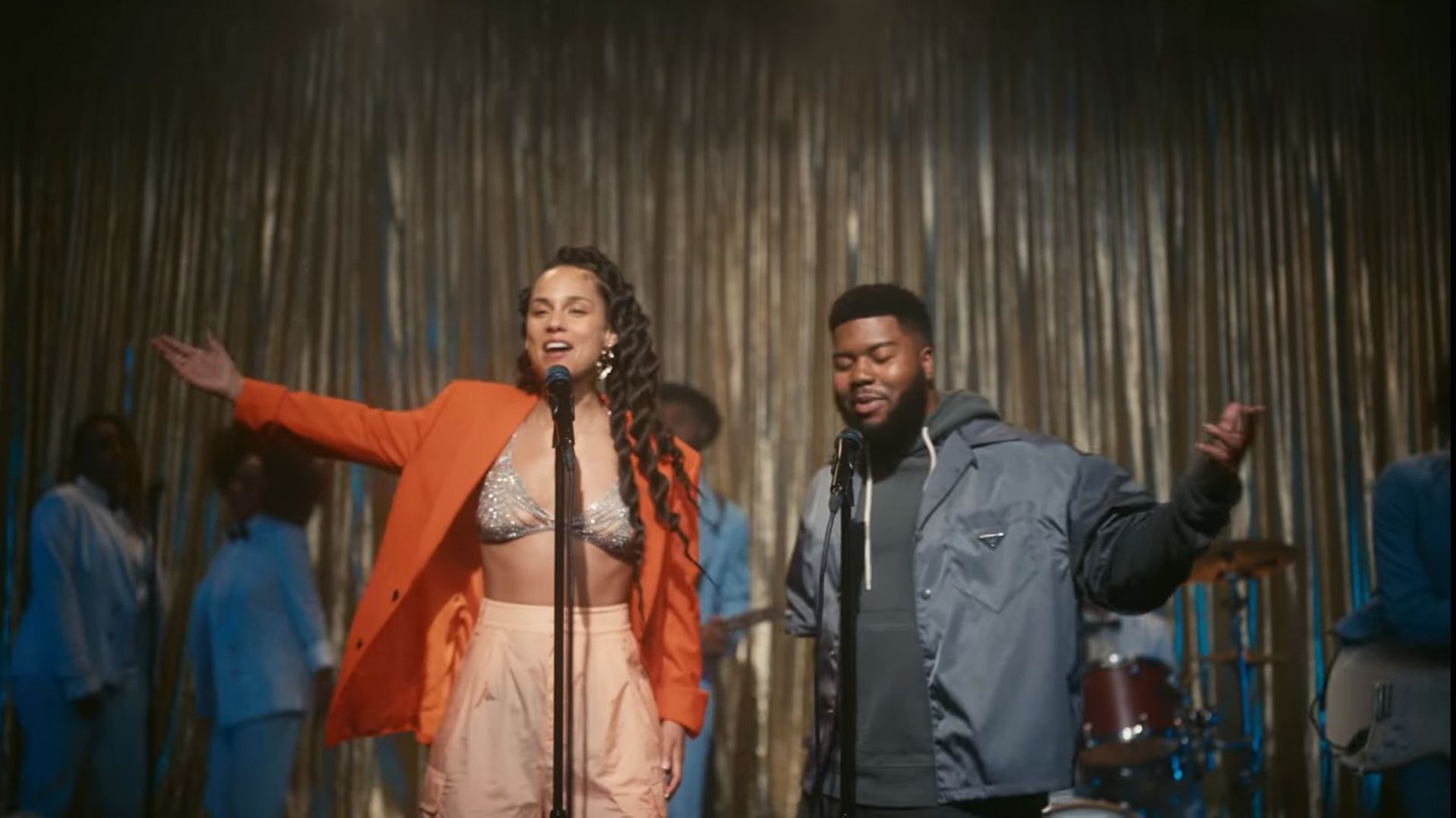 Collab' tout en douceur pour Alicia Keys et Khalid - RTBF Actus