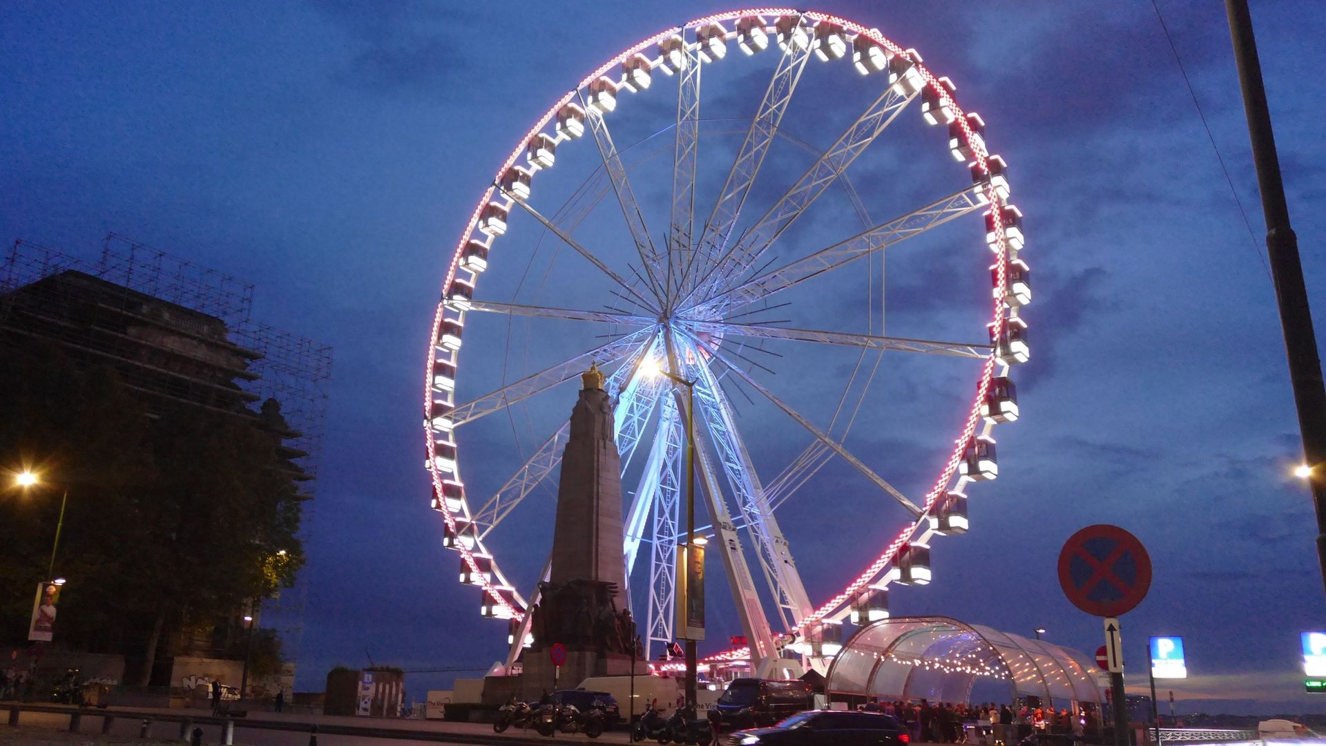 Bruxelles: près de 4.500 amateurs pour l'inauguration de la grande roue ...