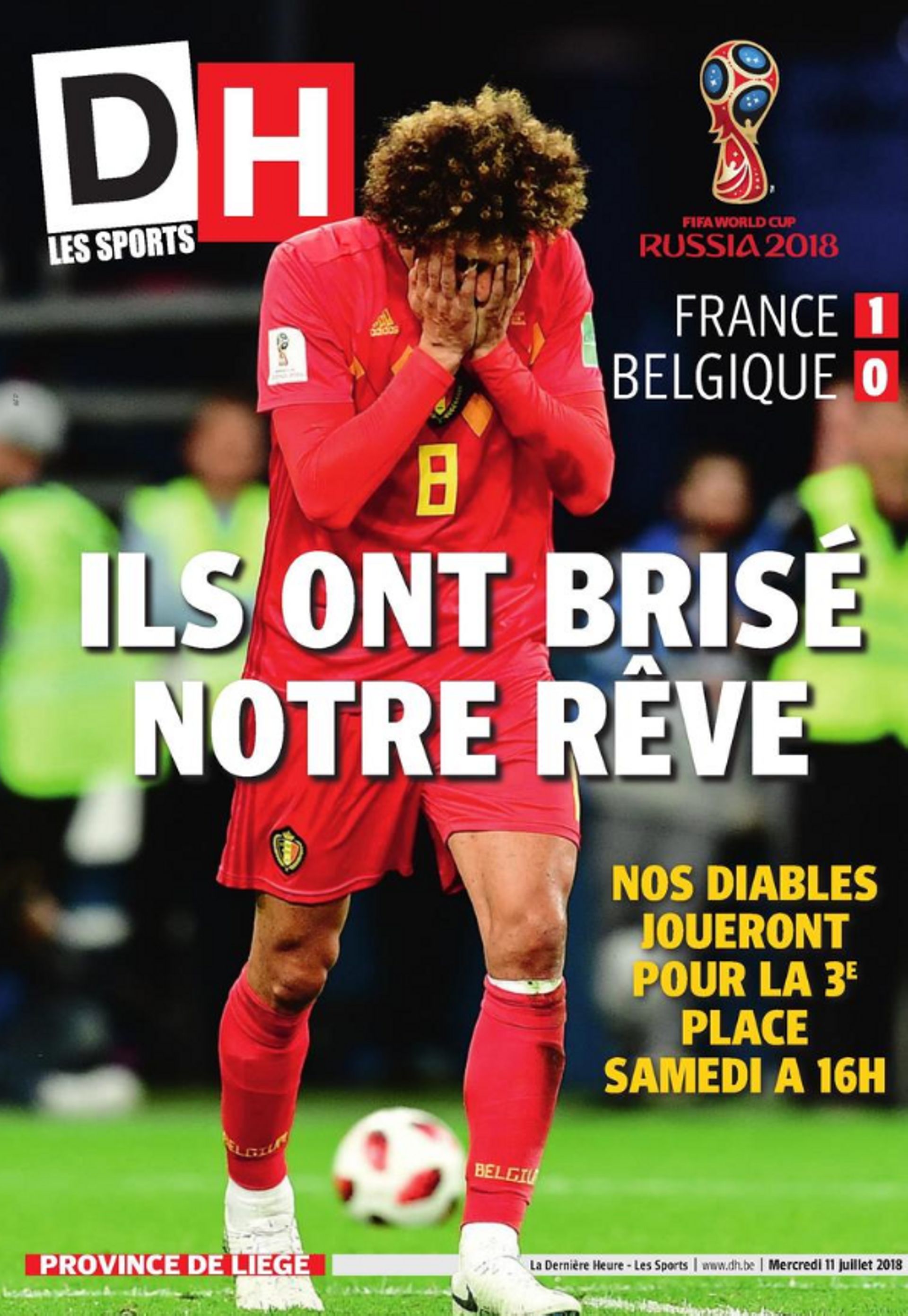 "Diable, c'était bien", "le chagrin des Belges": la presse remercie les ...