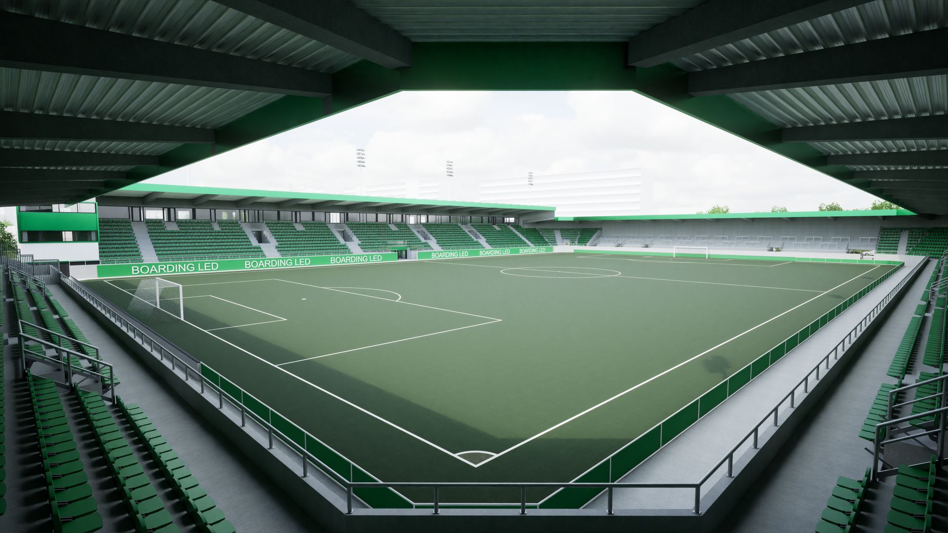 Football : Voici le futur stade de la RAAL à La Louvière - RTBF Actus