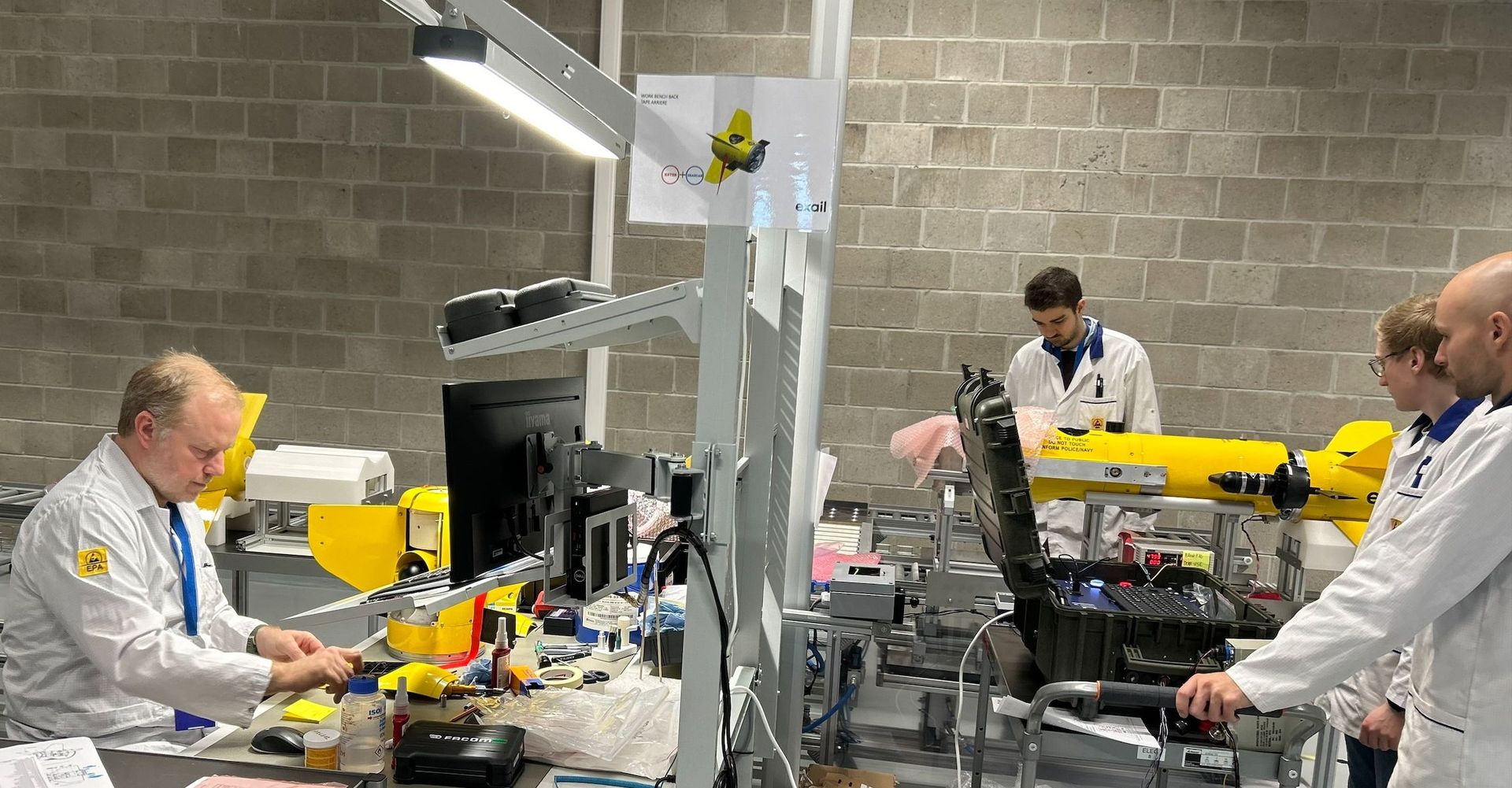 Mouscron : Exail construit des drones sous-marins pour l’armée belge et ...