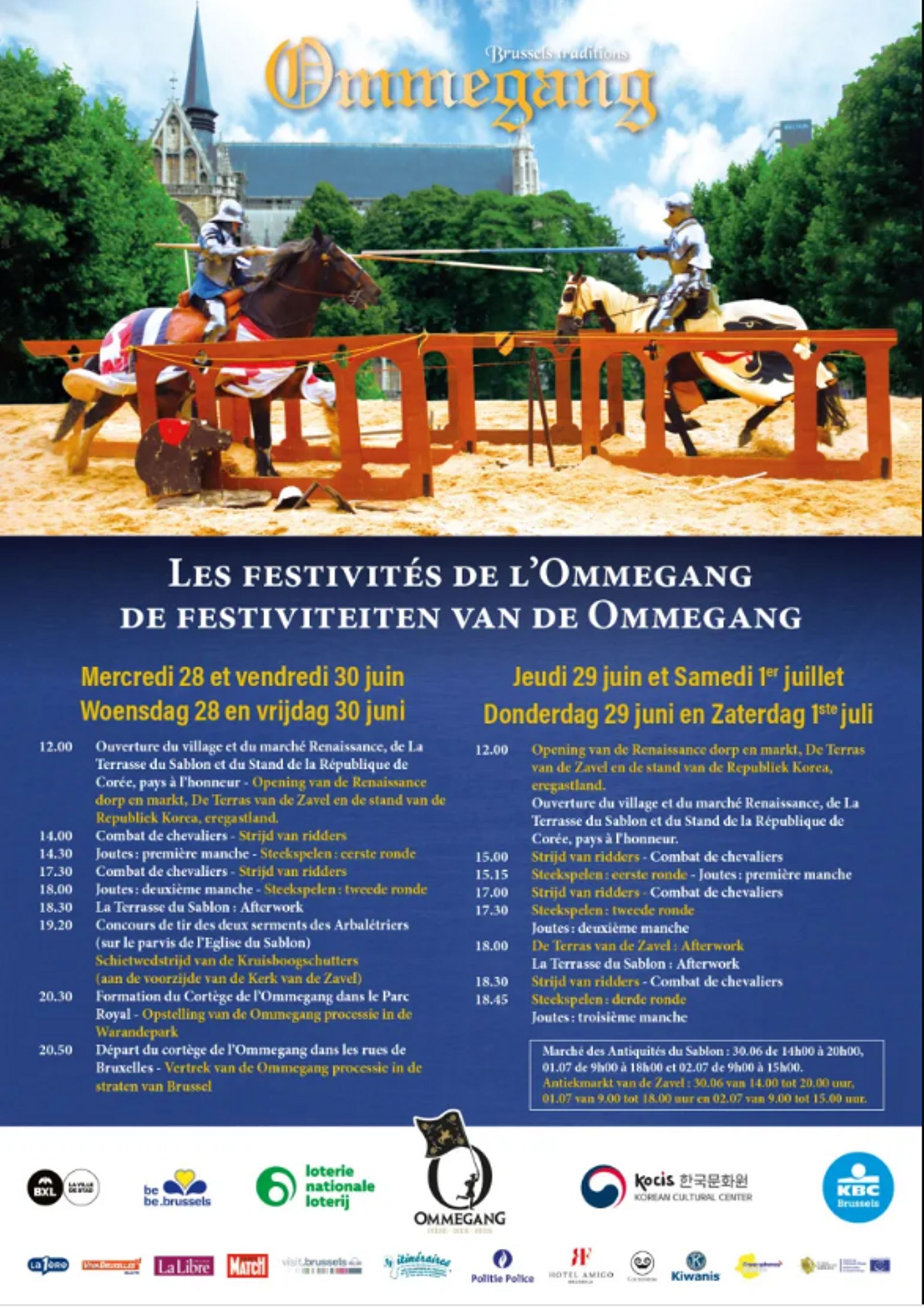 À Bruxelles, l’Ommegang : tout savoir sur sa naissance, sa renaissance ...