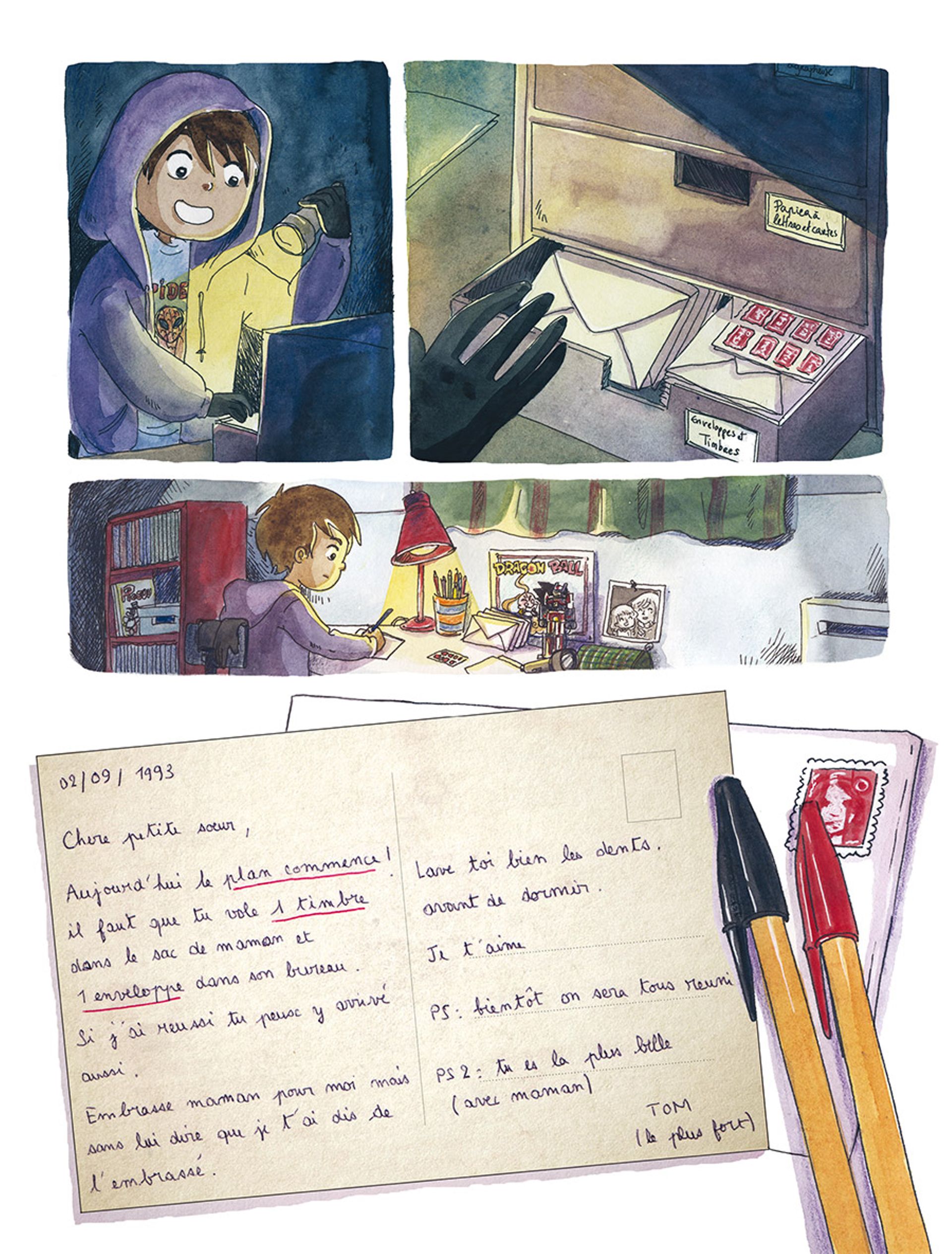 Les Petites Cartes Secrètes - familles recomposées et bande dessinée ...