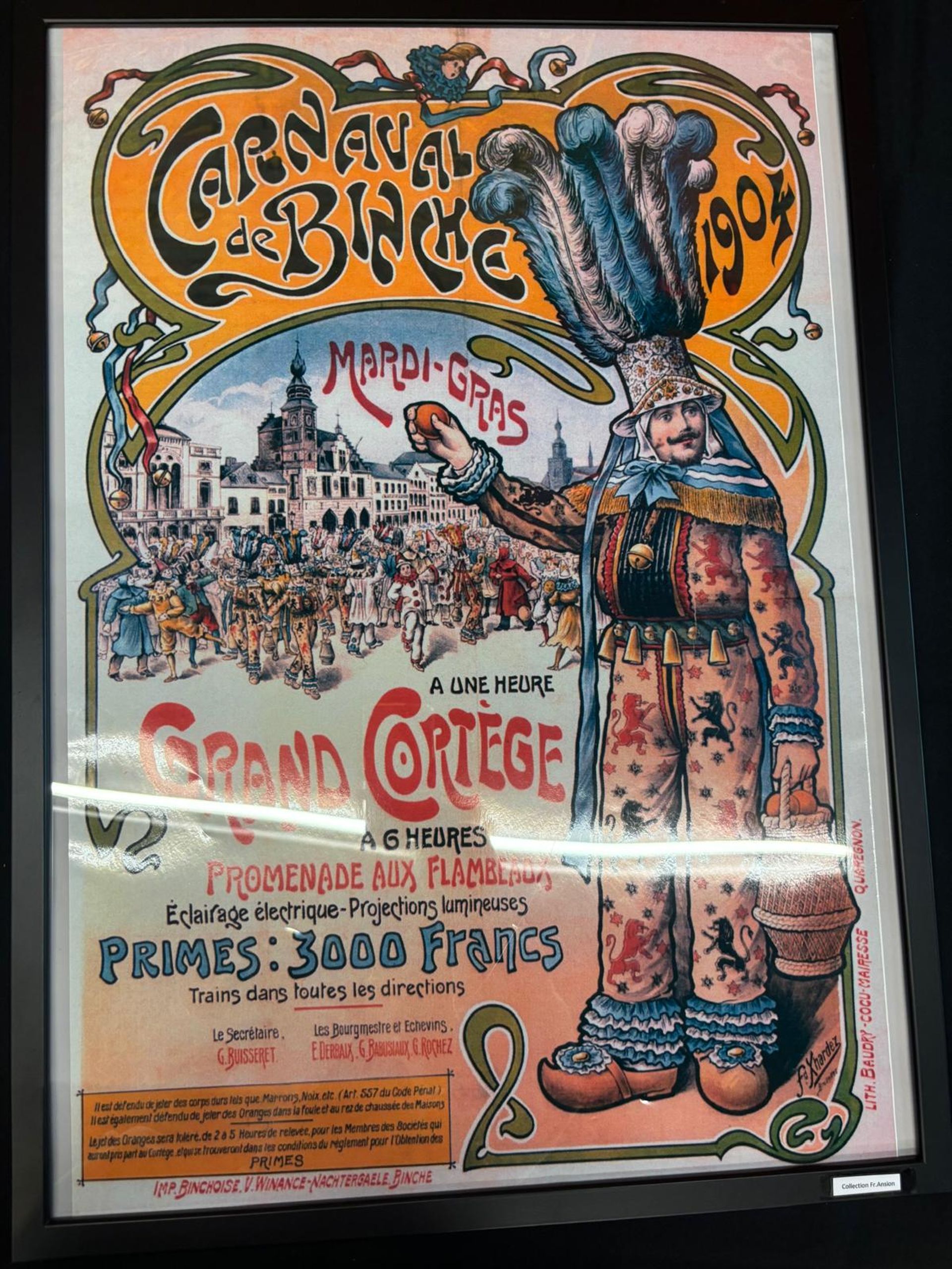 L’affiche du Carnaval de Binche 2025 dévoilée ! - RTBF Actus