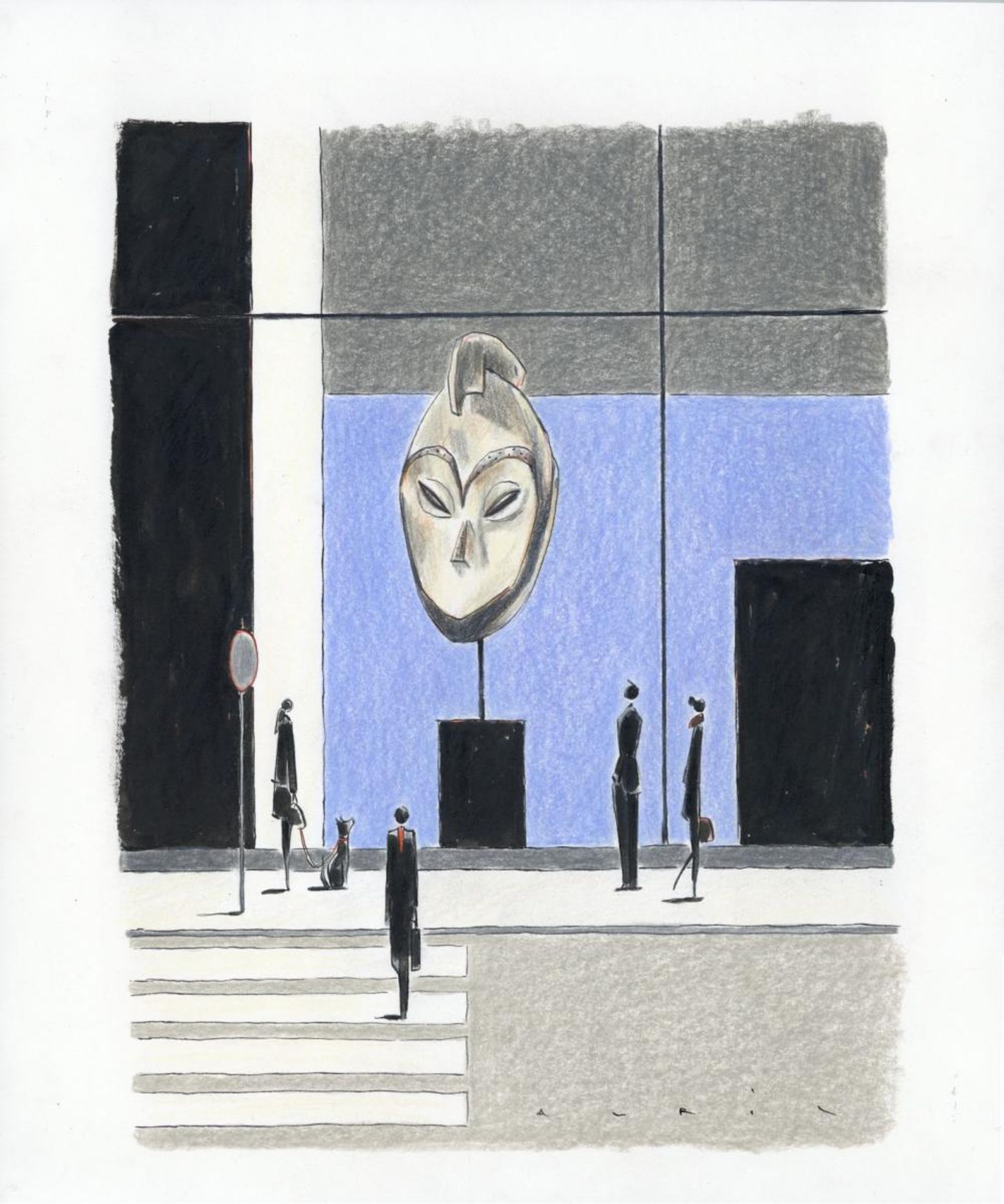 François Avril, entre réalisme et abstraction : une exposition à ...