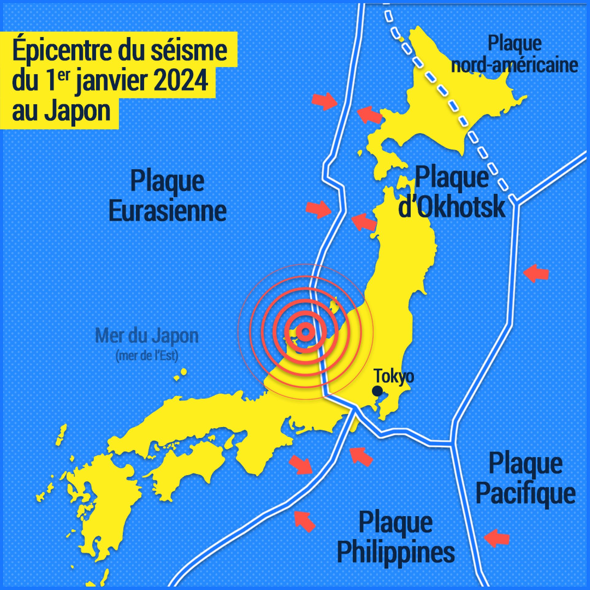 Séismes au Japon : pourquoi la terre tremble-t-elle au pays du soleil levant ? - RTBF Actus