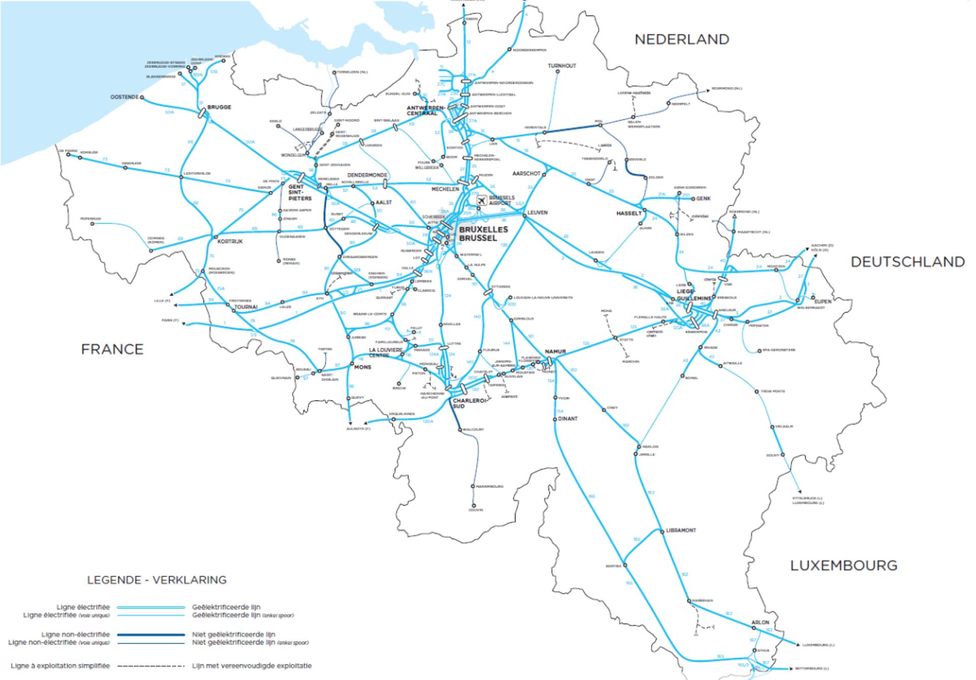 Scinder les lignes de la SNCB, la solution pour améliorer la ...