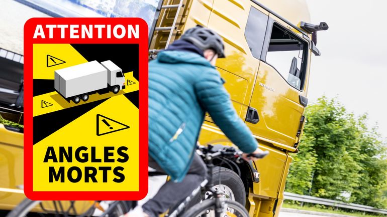 Sécurité Routière : Attention aux angles morts ! - RTBF Actus