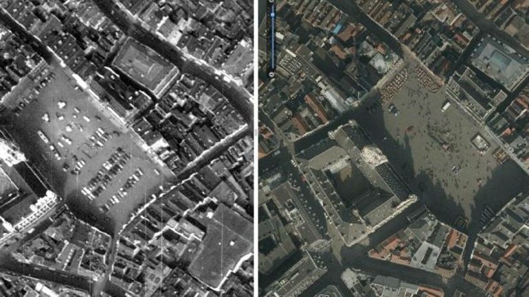 Bruciel: Bruxelles et son urbanisation vue du ciel entre 1930 et 2012 ...
