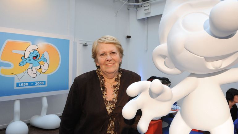 Nine Culliford, la veuve de Peyo, est décédée - RTBF Actus