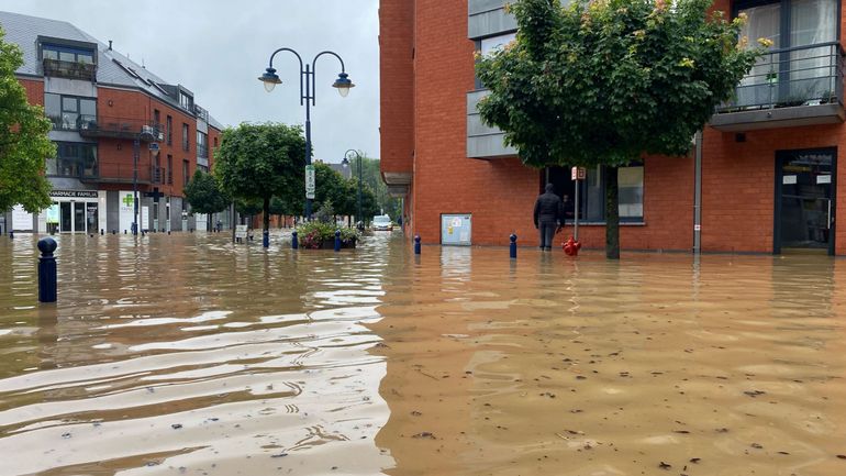 Inondations en Brabant wallon : la Dyle a débordé, Court-Saint-Etienne ...