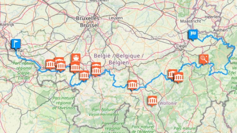 La route UNESCO : 500 km à vélo pour découvrir le patrimoine wallon ...