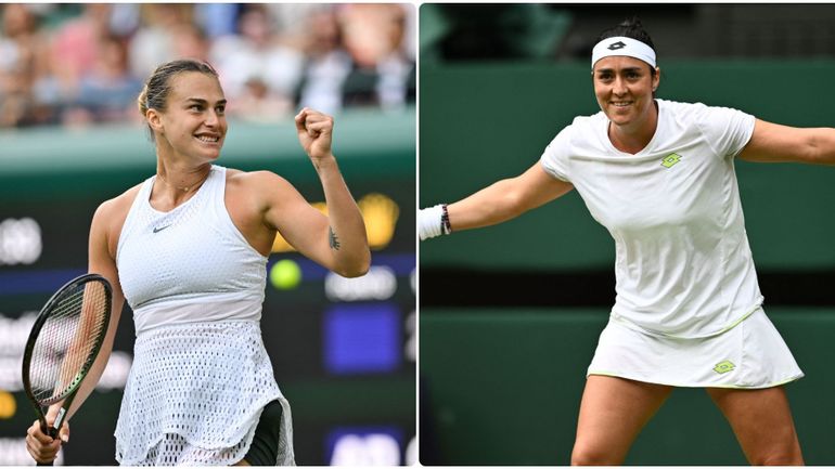 Aryna Sabalenka retrouve les demi-finales à Wimbledon, Jabeur sort Rybakina, la tenante du titre ...