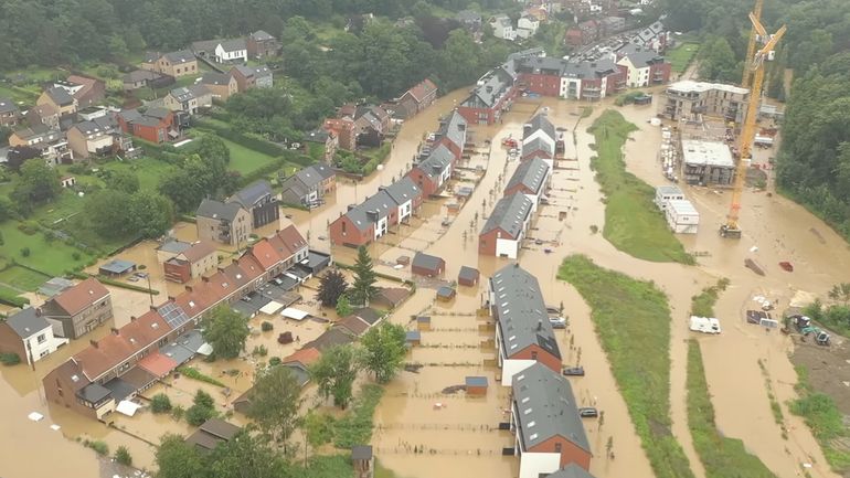 Inondations en Brabant wallon : la Dyle a débordé, Court-Saint-Etienne ...