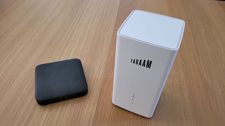 On a testé Tadaam, le modem à emporter partout… Ou presque - RTBF Actus