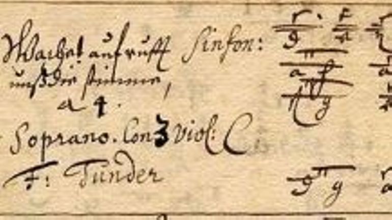 A la rencontre de Franz Tunder - rtbf.be