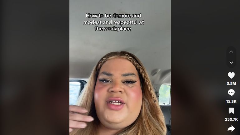 'Very demure, very mindful' : la tendance qui envahit TikTok - RTBF Actus