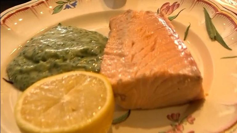 C'est du bon, c'est du belge : Recette de saumon froid sauce verte de ...