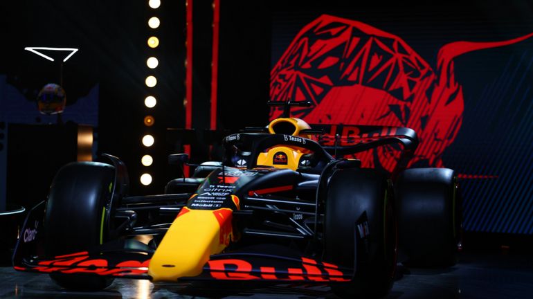 F1: voici la Red Bull version 2022 ! - RTBF Actus