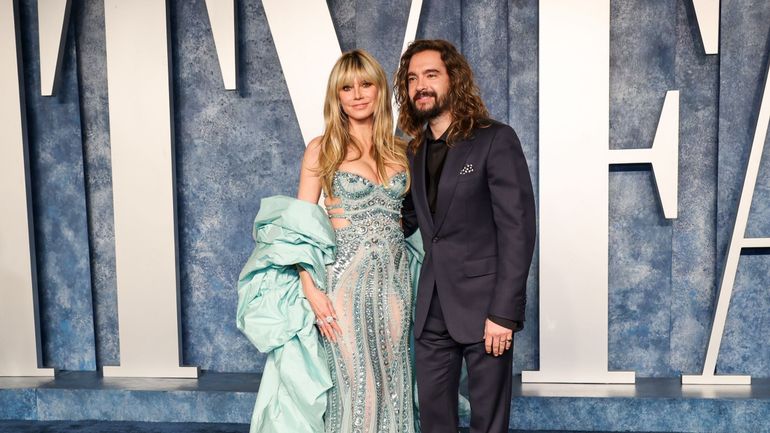 Heidi Klum et sa fille Leni prennent la pose en sous-vêtements - RTBF Actus