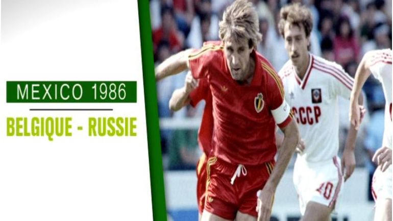 Belgique-URSS 1986: Les Diables terrassent l'ogre russe - RTBF Actus
